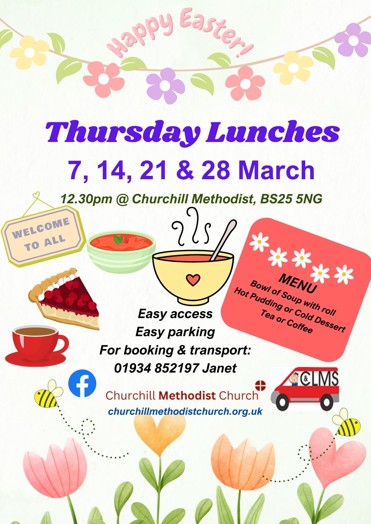 Thursday Lunches - Churchill Methodist
